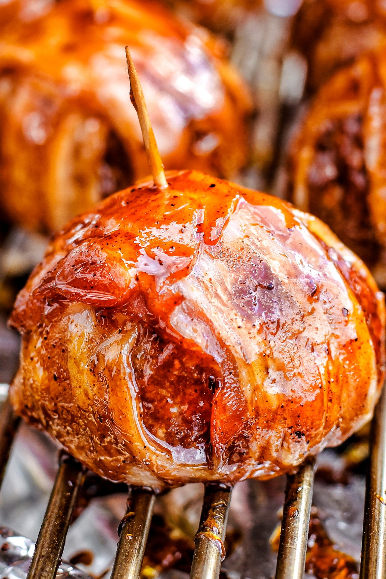 Moink Balls mit Käsefüllung