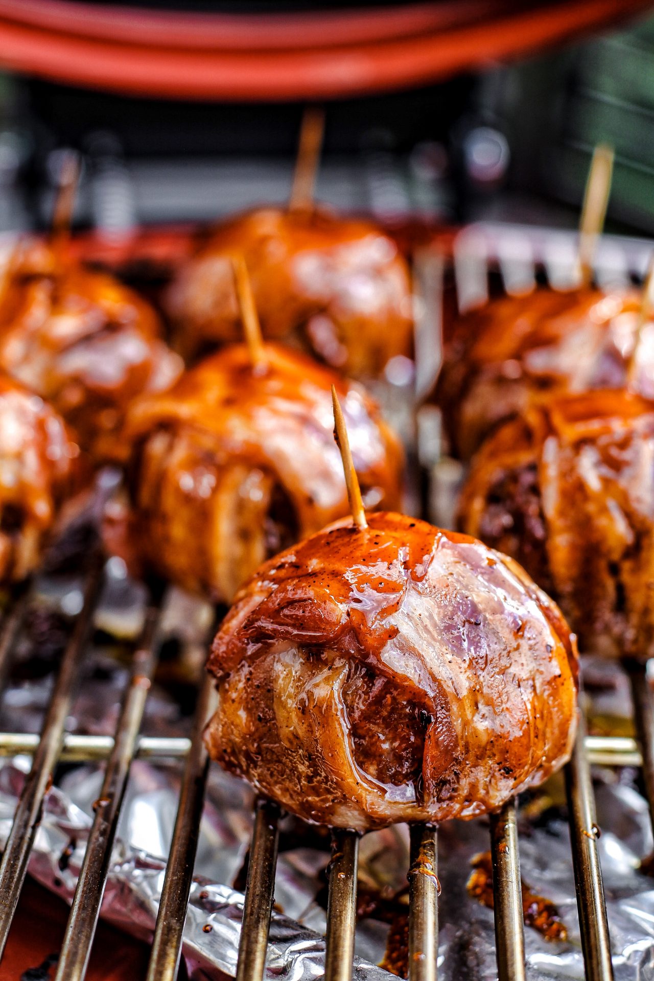 Moink Balls mit Käsefüllung