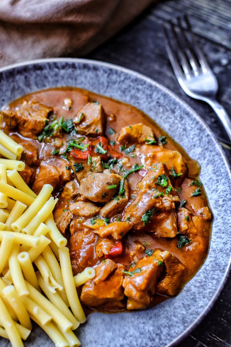 Putengulasch - einfach und lecker